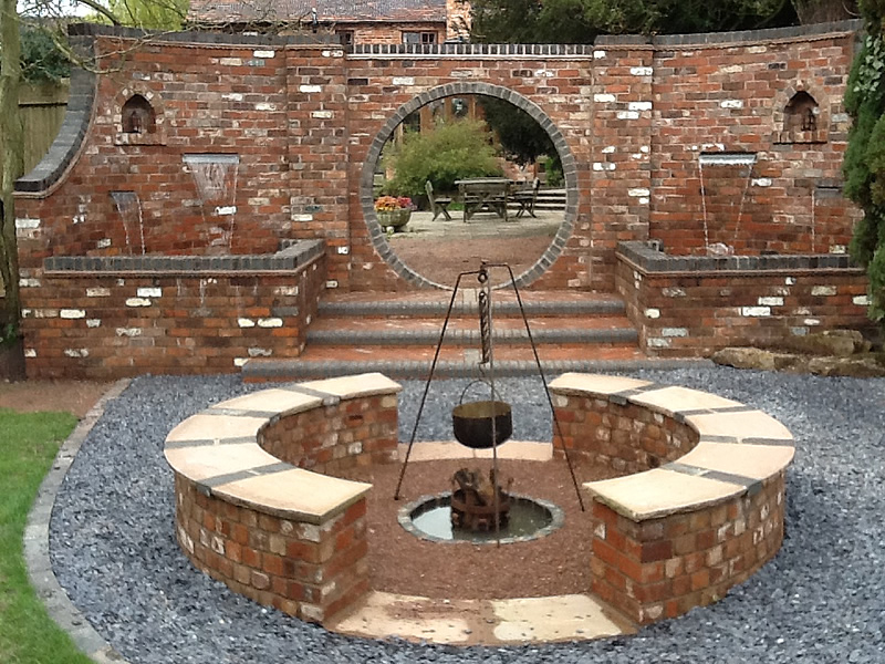 Our Moongate at Whitlenge Gardens - Creative Landscapes